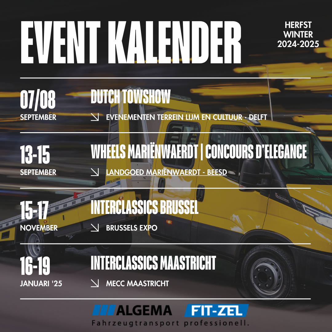 Event kalender herfst - winter 2024-2025 - Gedion